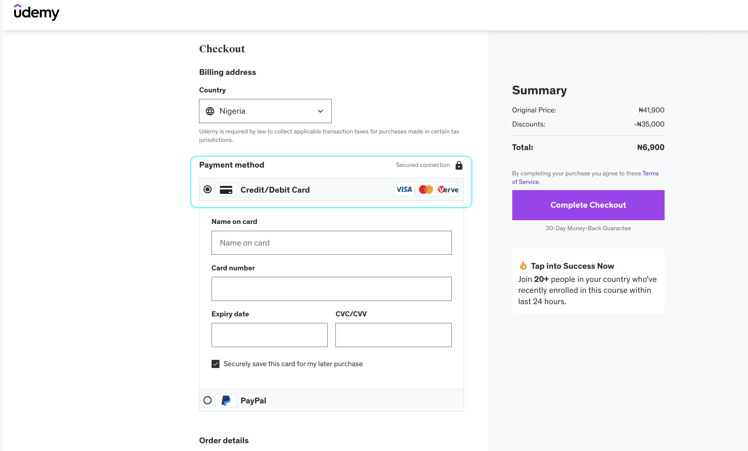 How To Easily Pay For Udemy Courses In Nigeria In 2025 - Cardtonic